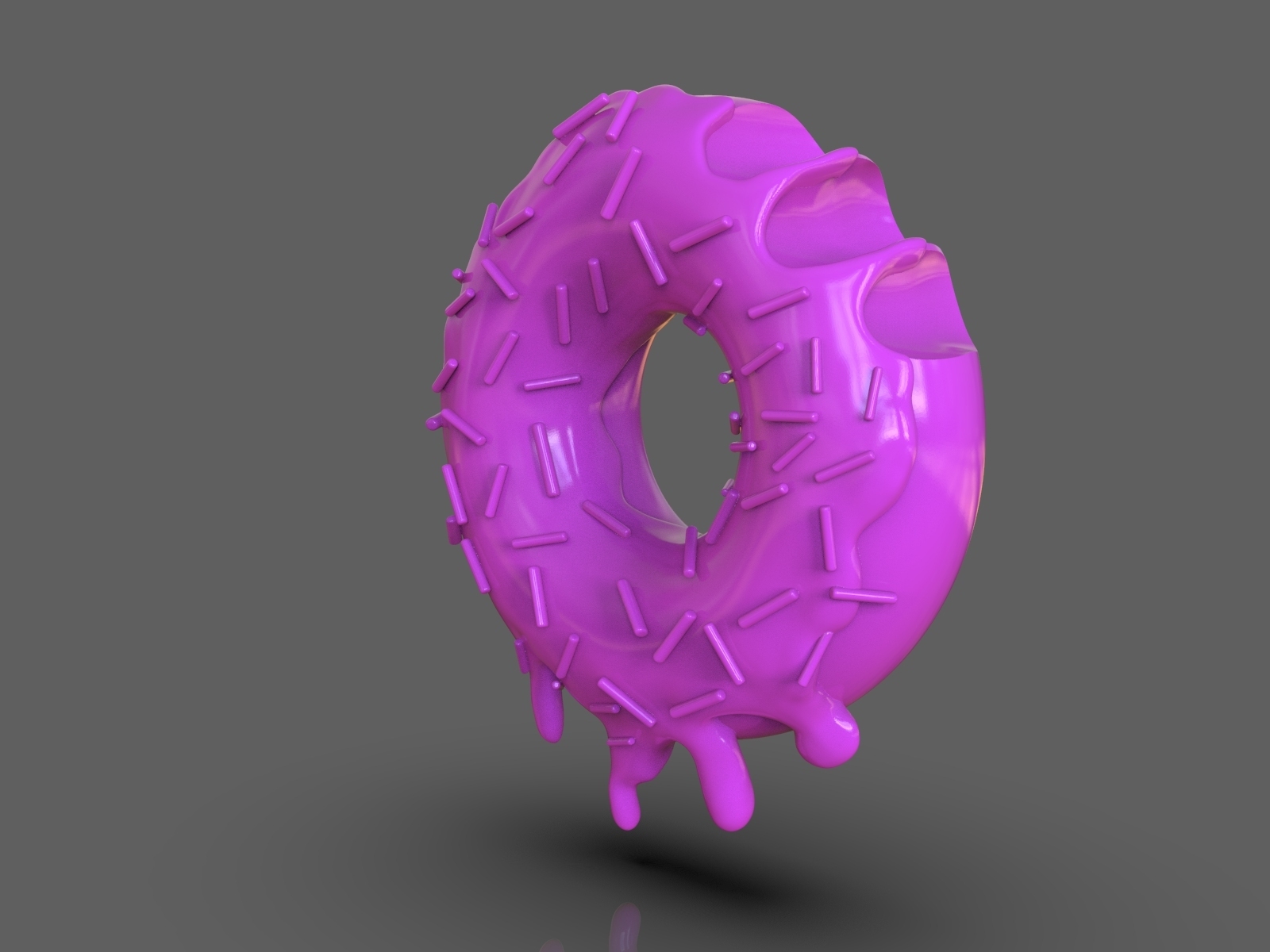 STL file Big Donut 3D Print・3D print design to download・Cults