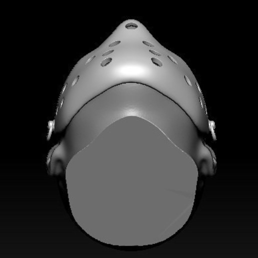 Download OBJ file Quarantine Mask Jason Voorhes Mask • 3D printing ...