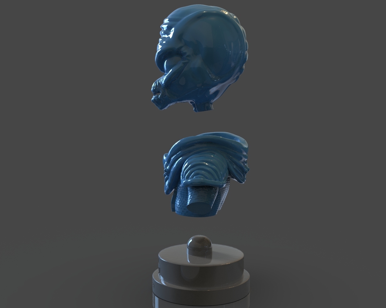 3D file Crypto 137 Destroy all Humans Bust 👤・3D printing idea to ...