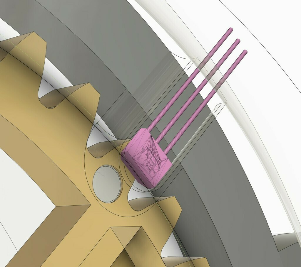 Archivo 3D gratis 4in Motorized Duct Damper - Toma de aire de la carpa ...