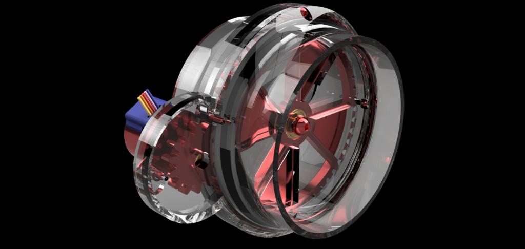 Archivo 3D gratis 4in Motorized Duct Damper - Toma de aire de la carpa ...