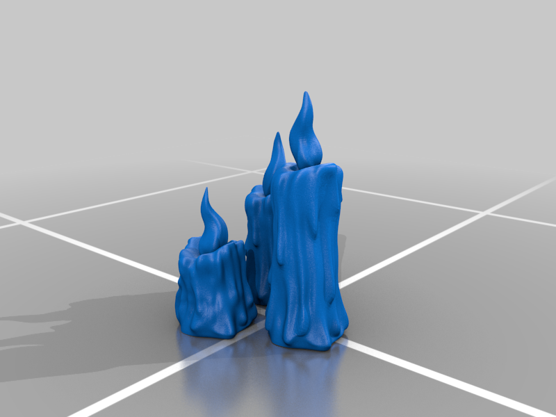 Free 3D file Candles・3D printing design to download・Cults