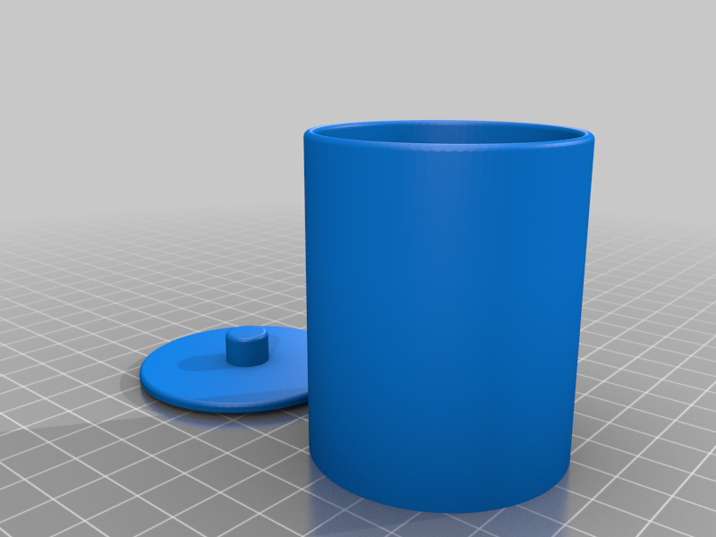 Free 3D file Simple Jar and Lid・3D print object to download・Cults
