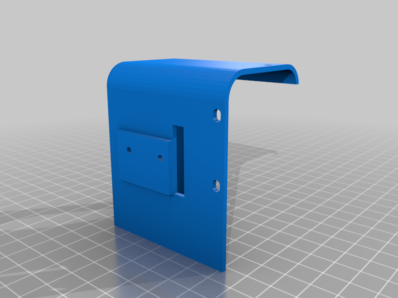 Free 3D file Fokoos Odin-5 F3 Fan cover with bltouch mount and Z-limit ...