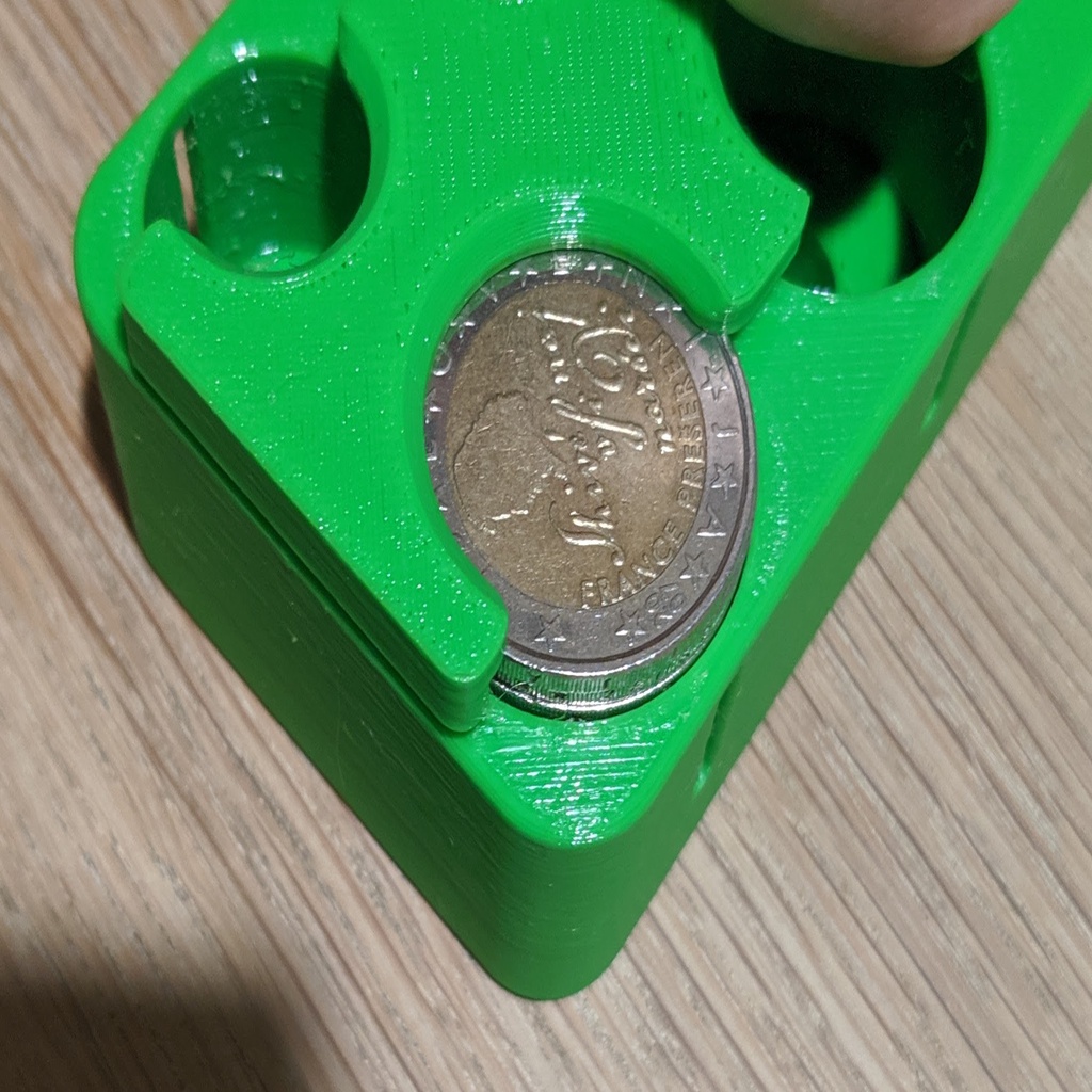 Free 3D file Euro Coin Dispenser - supportles 💶・3D printable design to ...