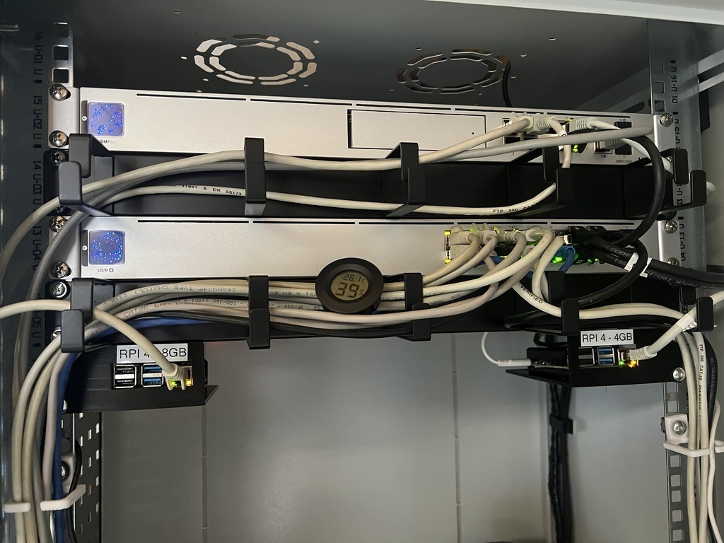 Free 3D file RPI Rack mount 🔌・3D print object to download・Cults