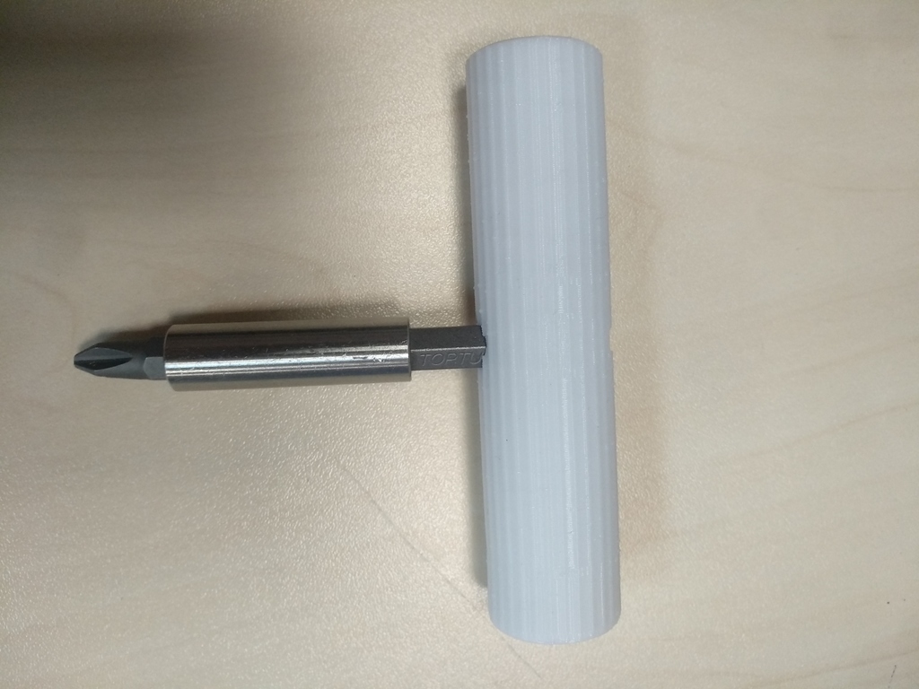 Free 3D file Universal screwdriver 1/4 = 6.35 мм・3D printing design to ...