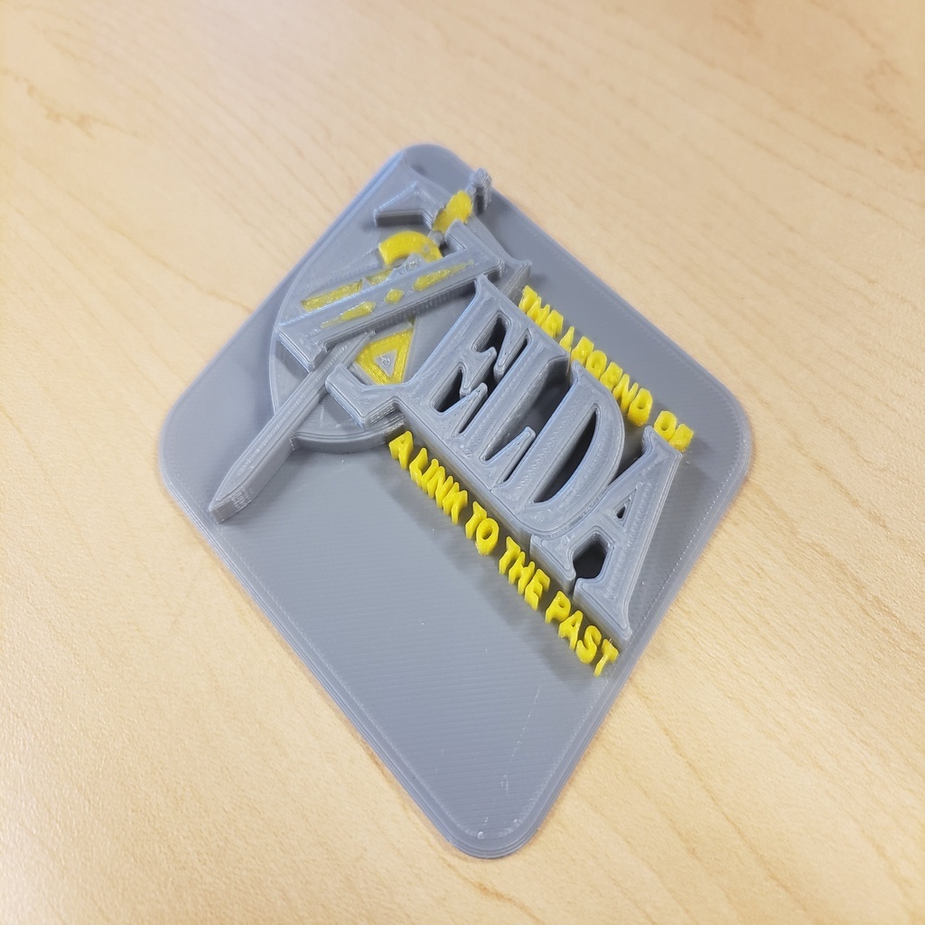 Free 3D file The Legend of Zelda A Link to the Past Cartridge Logo 3D ...