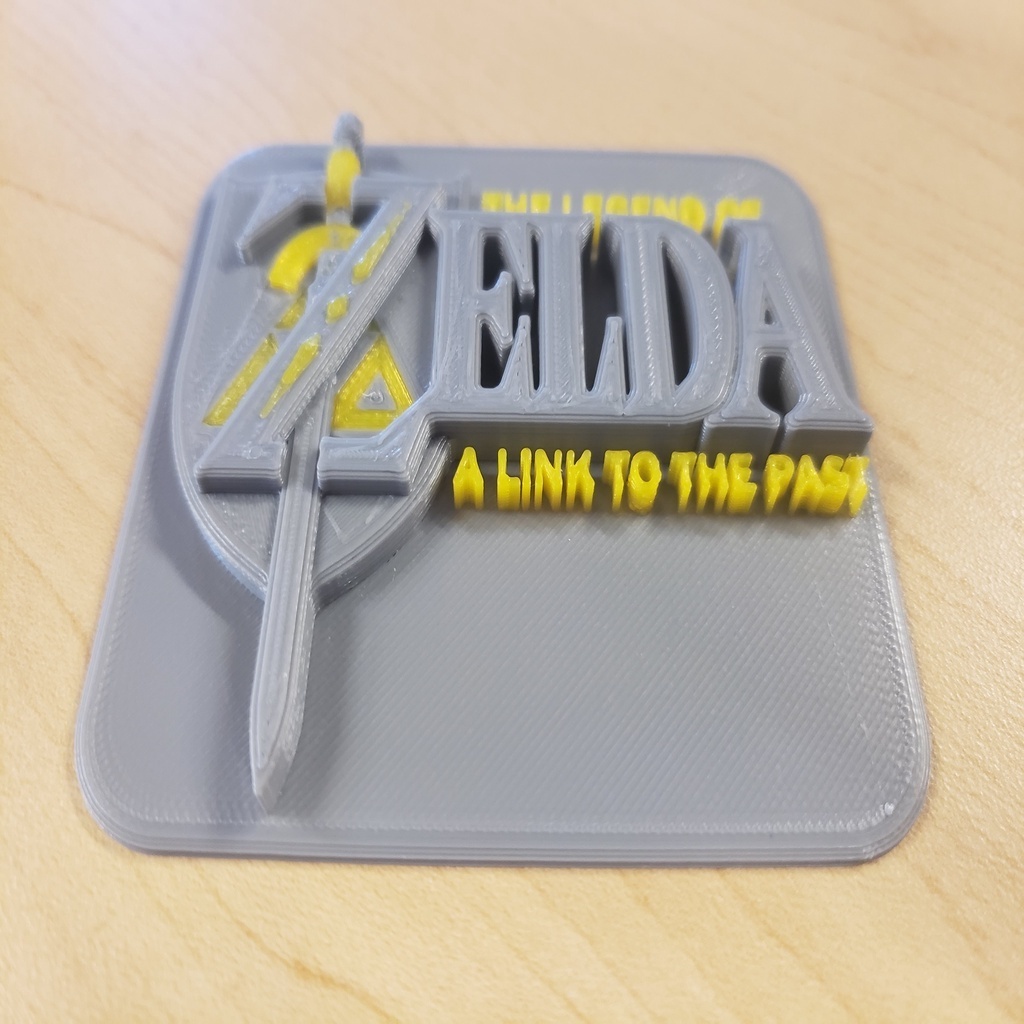 Free 3D file The Legend of Zelda A Link to the Past Cartridge Logo 3D ...