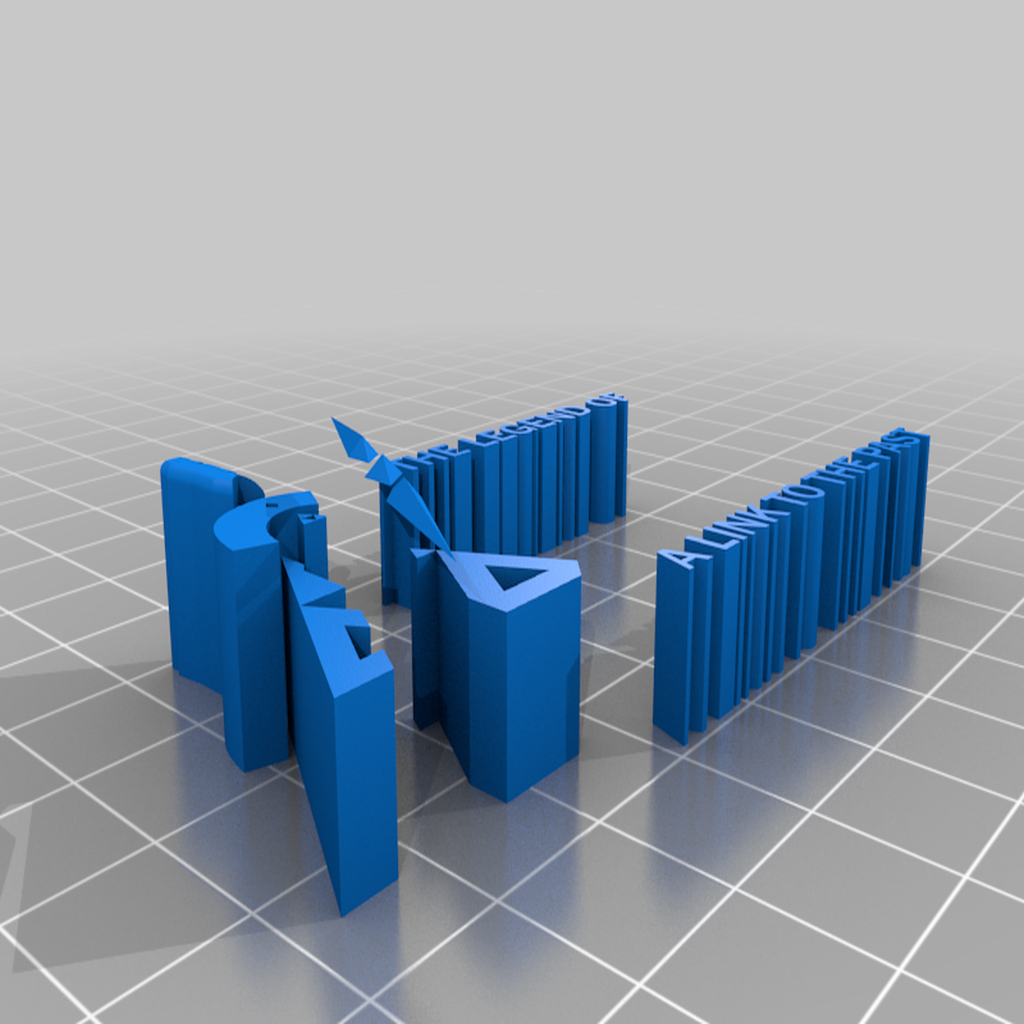 Free 3D file The Legend of Zelda A Link to the Past Cartridge Logo 3D ...