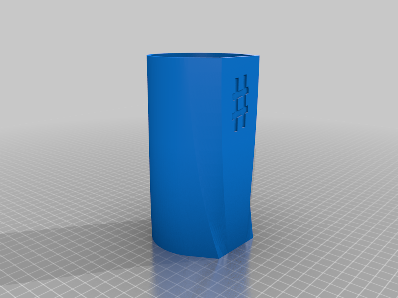 Free 3D file Vase Hashtag・Model to download and 3D print・Cults