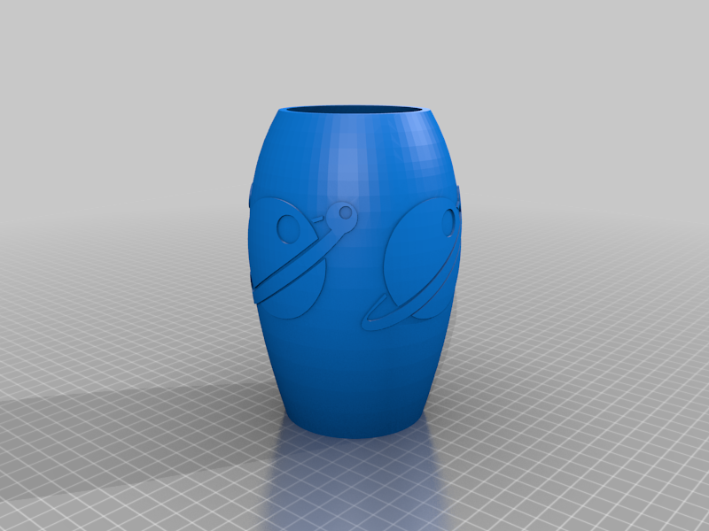 Free 3D file Vase Space・3D printer model to download・Cults