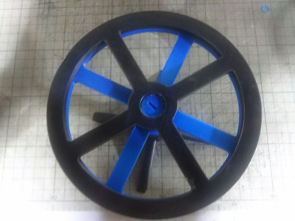 Free 3D file Filament spool horizontal mounting turntable, 6 mm BB ...