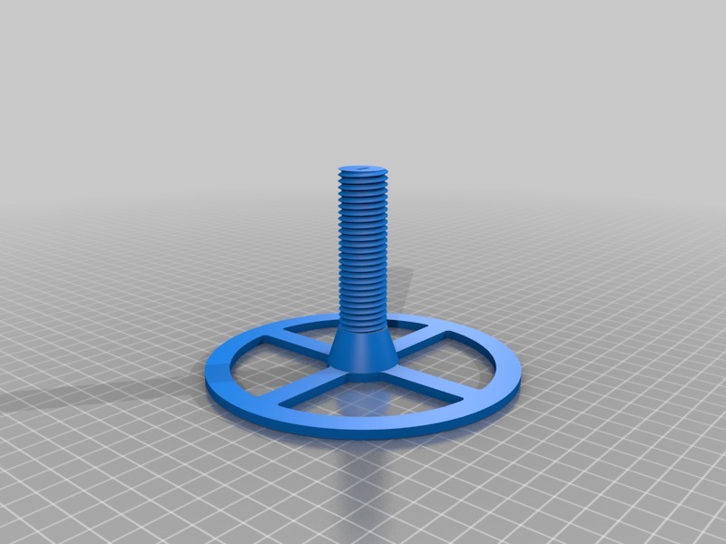 Free 3D file Filament spool horizontal mounting turntable, 6 mm BB ...