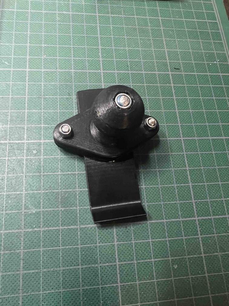 Free 3D file garmin etrex 30x RAM mount・3D printing template to ...