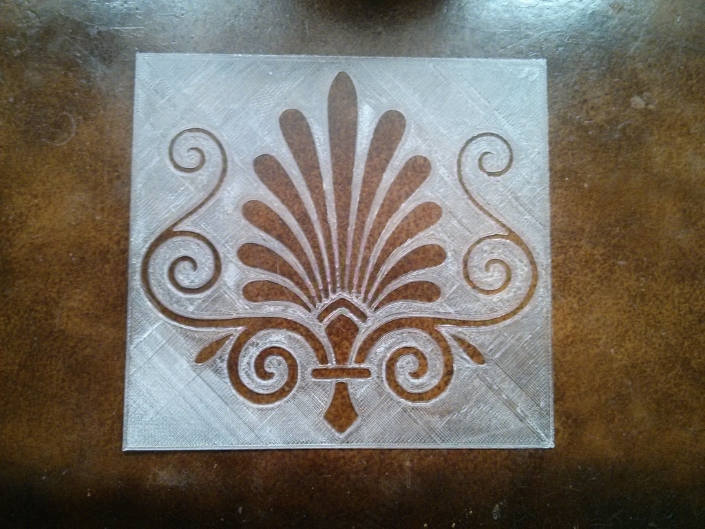 Free 3D file Filigree Stencil・Design to download and 3D print・Cults