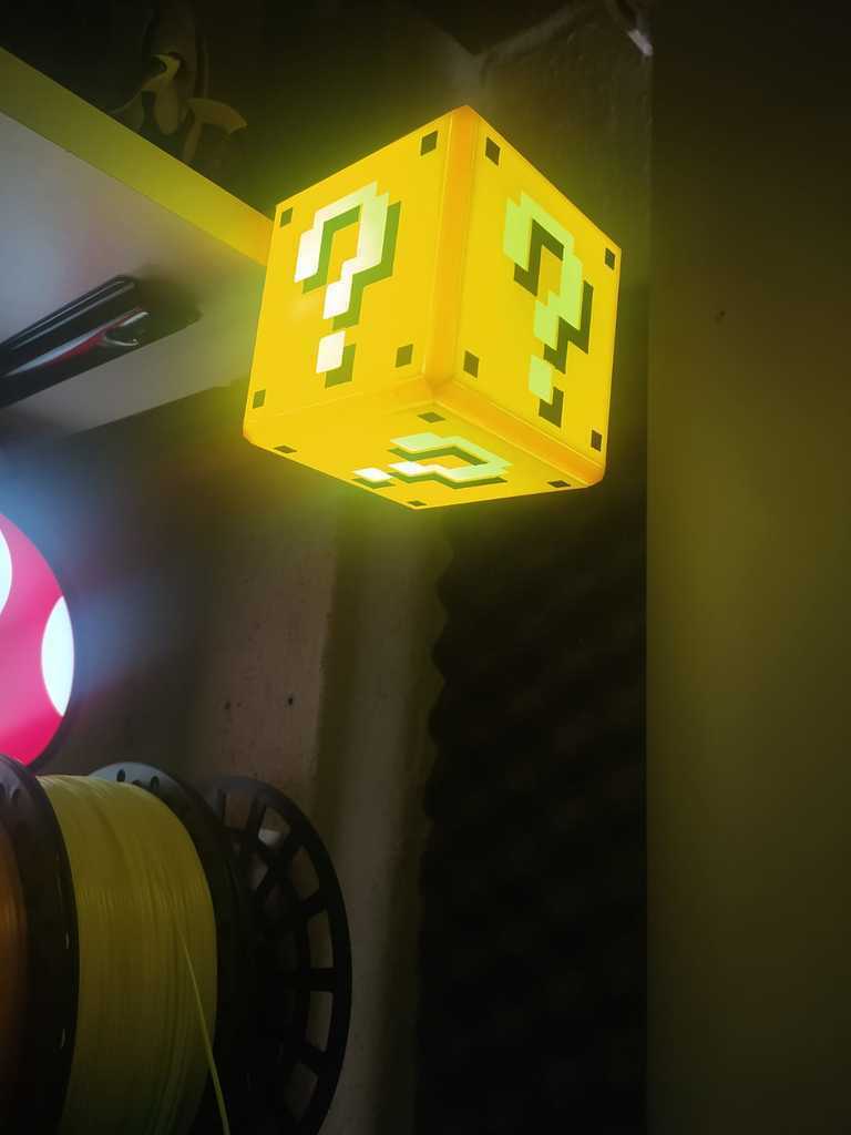 Free 3D file super mario question box ・3D printer design to download・Cults