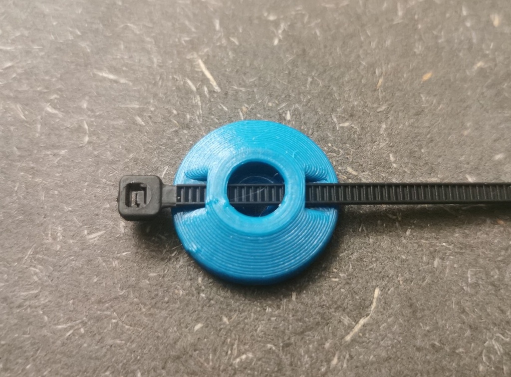Free 3D file Cable Tie holder 3mm with screwhole 3,5mm 🔌・3D print ...