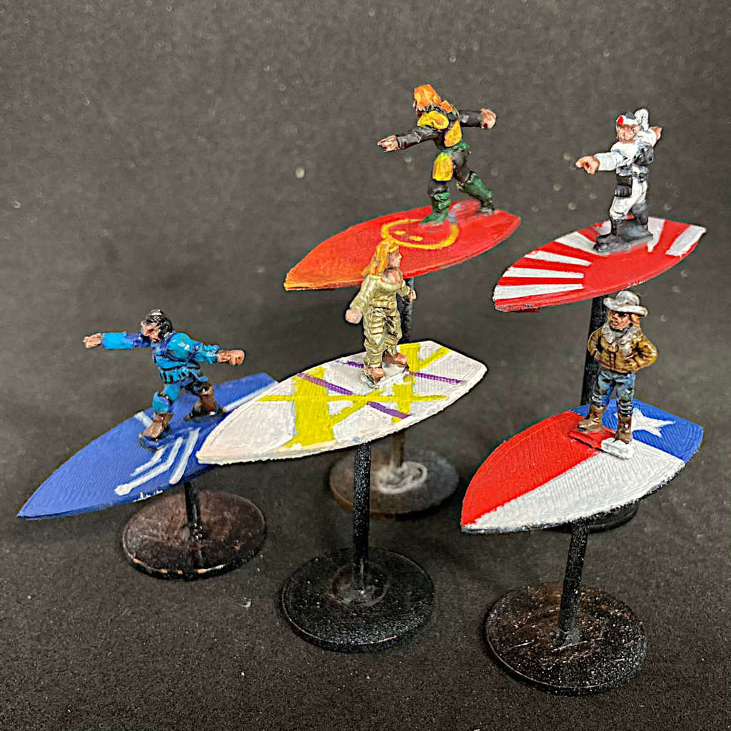 Archivo 3D gratuito Judge Dredd Sky Surf Board (jetboard) 15mm・Idea de ...