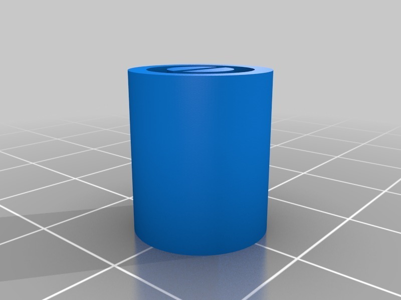 Free 3D file 5.5mm bullet connector cap・3D printing model to download・Cults