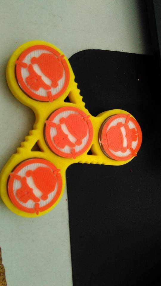 Free 3D file spinner cap rotor riot・3D printer model to download・Cults