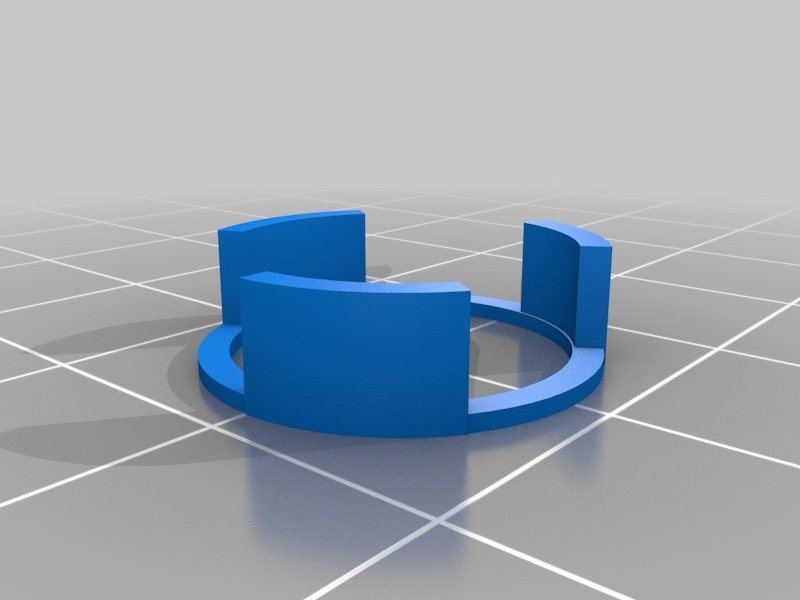 Free 3D file 3 ball 608 bearing holder for spinner・Object to download ...