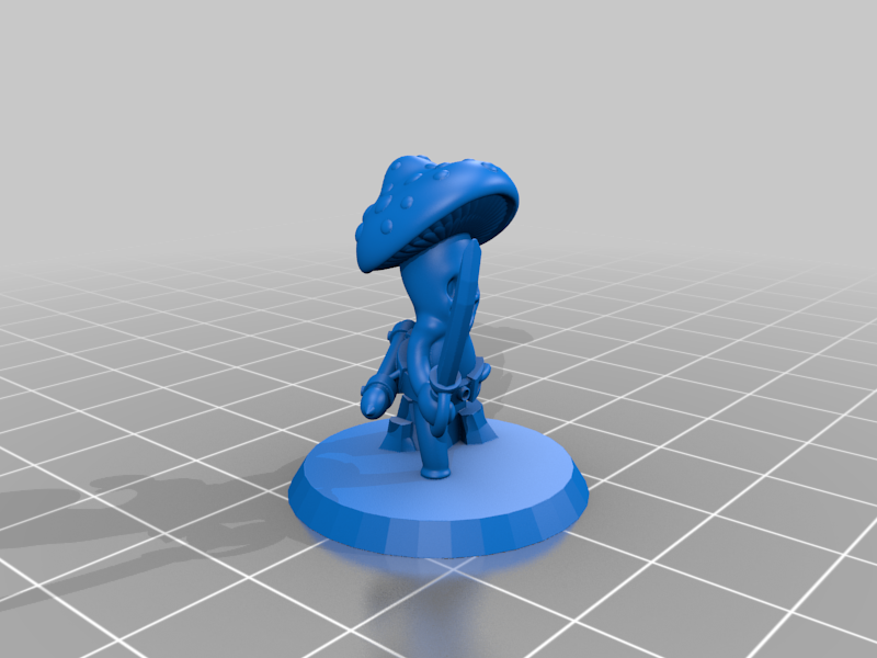 Free 3D file Swashbuckler Mushling (28/32mm scale) 👹・3D printable ...