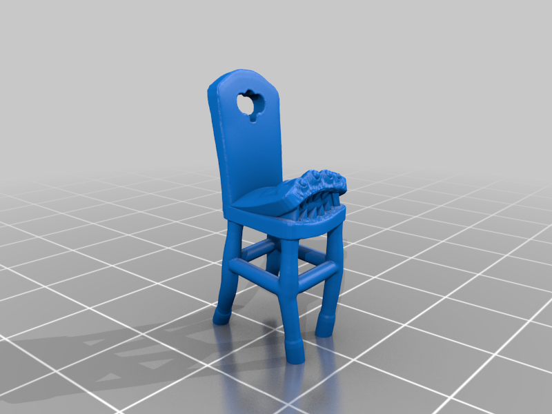 Free 3D file Chair mimic (32mm scale) (Remix)・3D print model to ...