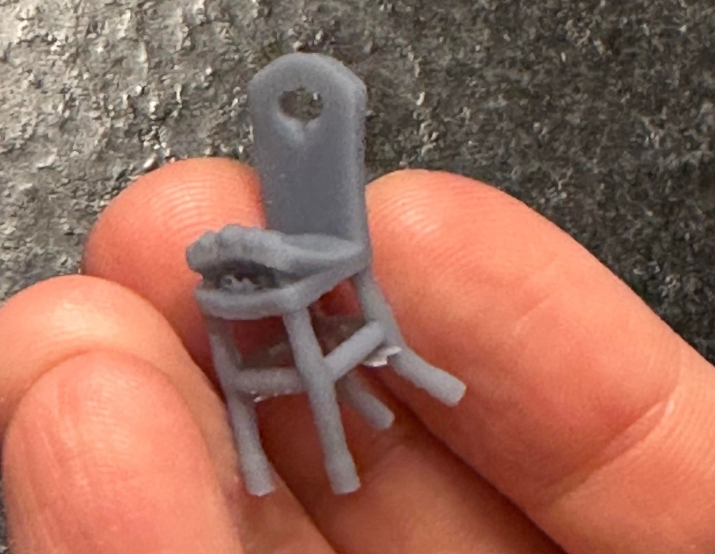 Free 3D file Chair mimic (32mm scale) (Remix)・3D print model to ...