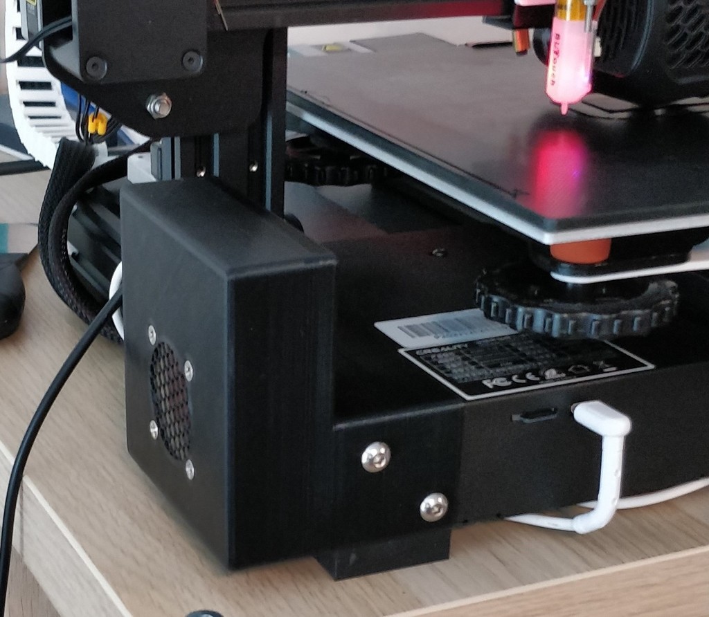 Archivo 3D gratis Funda y soporte para Raspberry Pi 4 para Ender 3 v2 ...