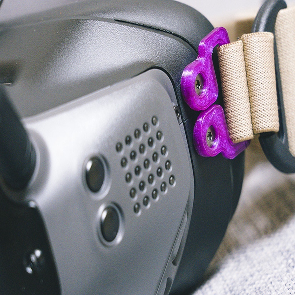 Fichier 3D gratuit DJI FPV Goggle Strap Ring Braket・Modèle pour ...