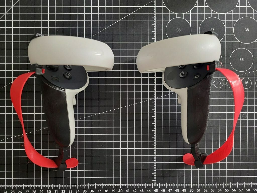 Free 3D file Oculus Quest 2 Index Knuckle Strap 🎮・3D printing design to ...