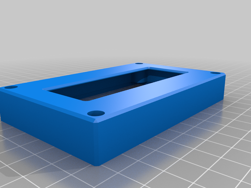 Free STL file Box for LCD 2004 i2c・3D print object to download・Cults