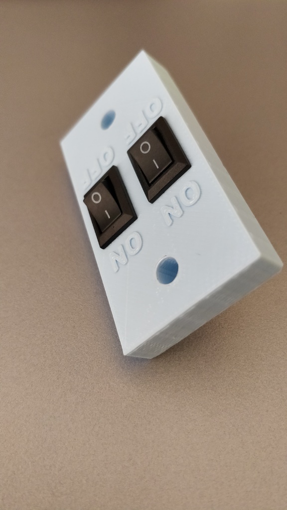 Free 3D file Kossel Delta Mini ON OFF Panel 🔧・3D printing template to ...