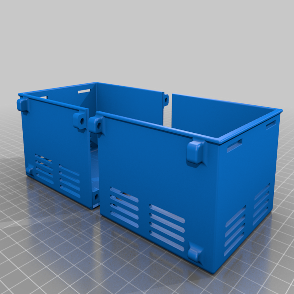 Free 3D file RD6006 Case in 2 Halves・3D printing design to download・Cults