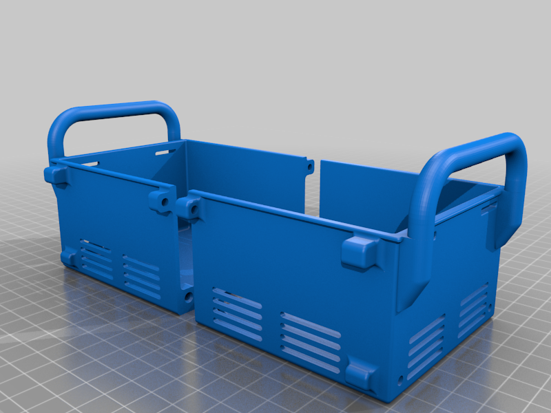 Free 3D file RD6006 Case with Protective Handles (v2)・3D printer model ...