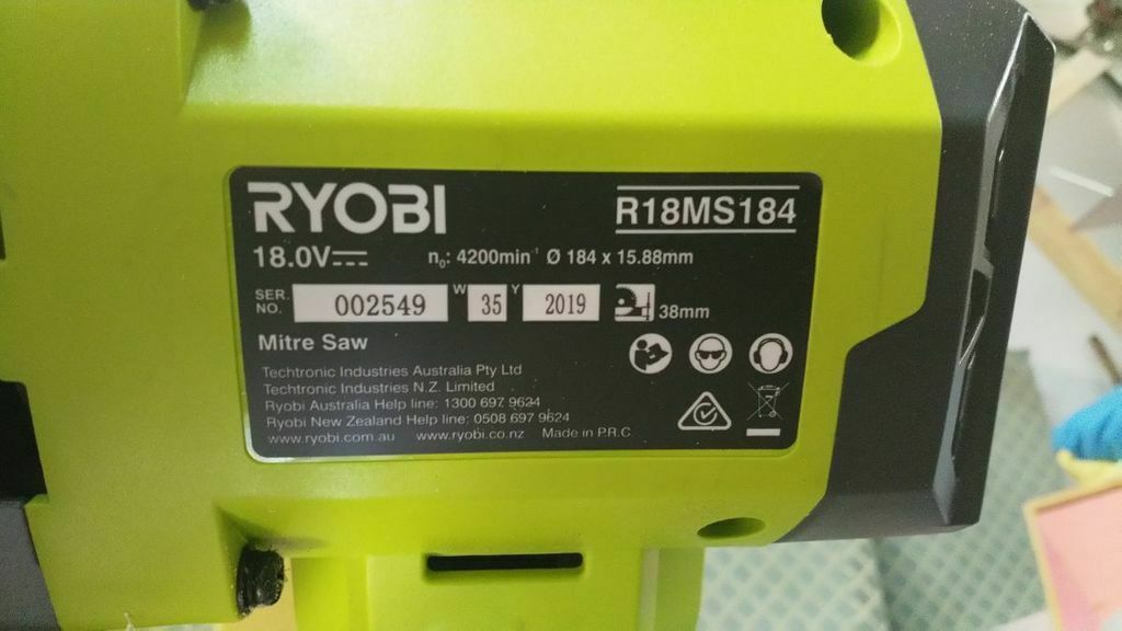 Free 3D file Zero Clearance plate for Ryobi One+ Mitresaw・3D printer ...