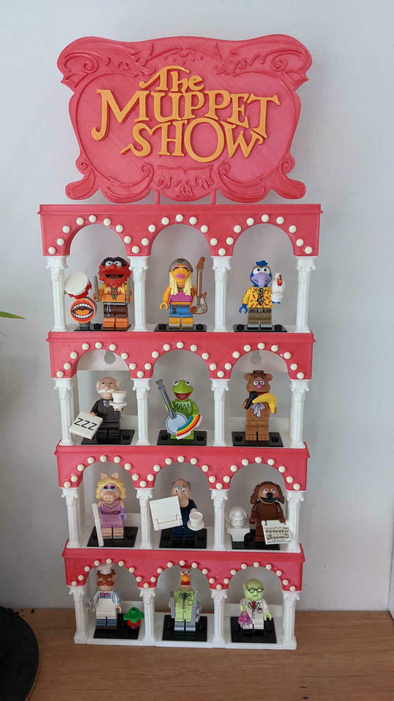 STL file Muppets Minifig Display 🧸・3D print object to download・Cults