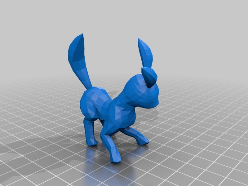 Free 3D file 197_Umbreon・3D printing template to download・Cults