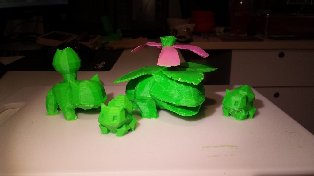 Free 3D file 002_Ivysaur・3D print design to download・Cults