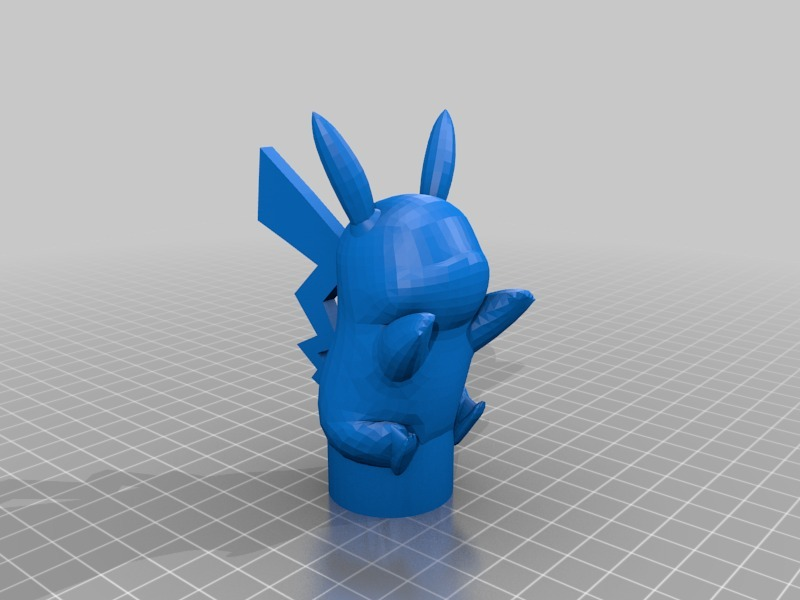 Free 3D file Blok Pikachu・3D printing model to download・Cults
