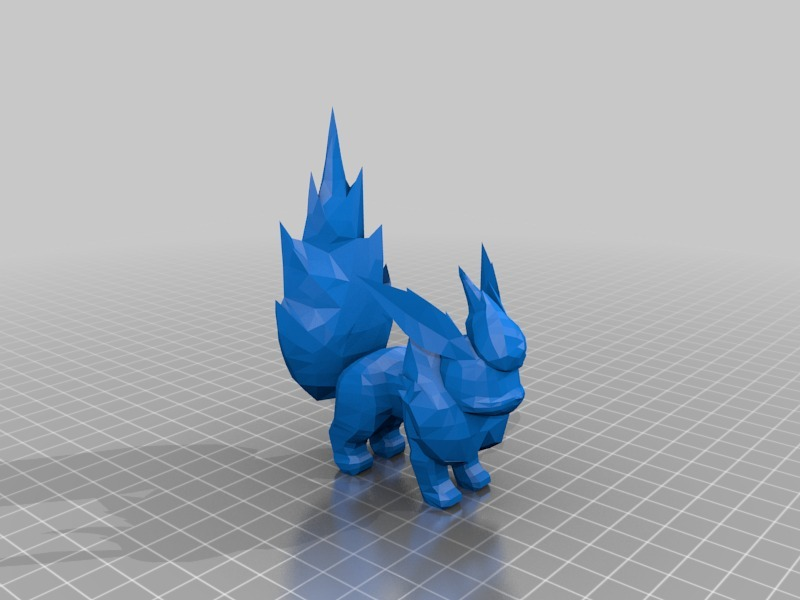 Free 3D file 136_Flareon・3D print model to download・Cults