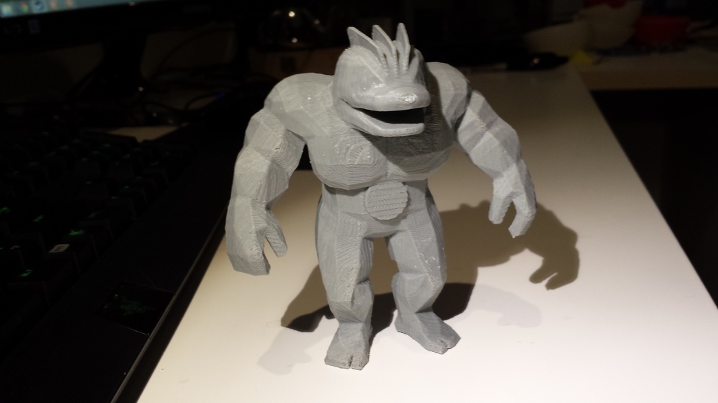 Free 3D file 067_Machoke・3D printer design to download・Cults