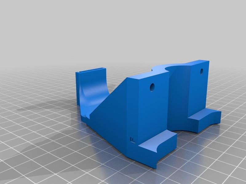 Free 3D file MPCNC F motor mount merged with Braquets・Template to ...