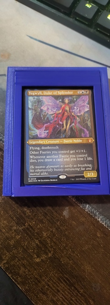 Free 3D file TCG Standard 60 Card Deck Box With Top Loader Insert - MTG ...