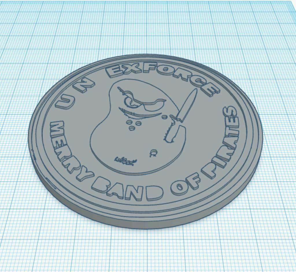 Free 3D file UNS Flying Dutchman Challenge Coin・3D printer model to ...