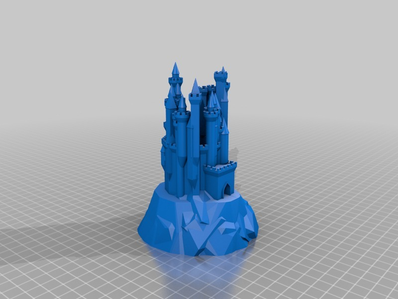 Archivo 3D gratis Castillo Elyse・Modelo imprimible en 3D para descargar ...