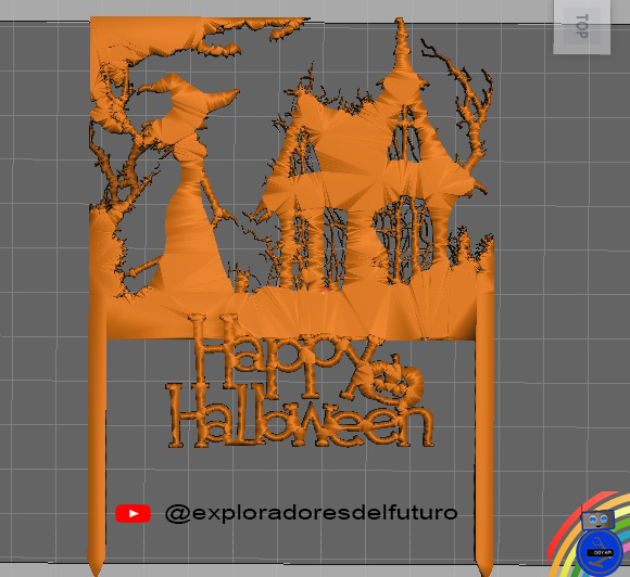 Free 3D file Topper CAKE HALLOWEEN 🍰・3D printable model to download・Cults
