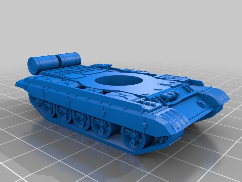 Free 3D file T-55 AM2・3D printable design to download・Cults