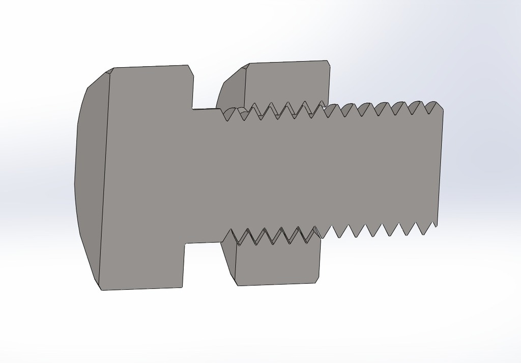 Free 3D file M16x30mm Nut and Bolt・Object to download and to 3D print・Cults